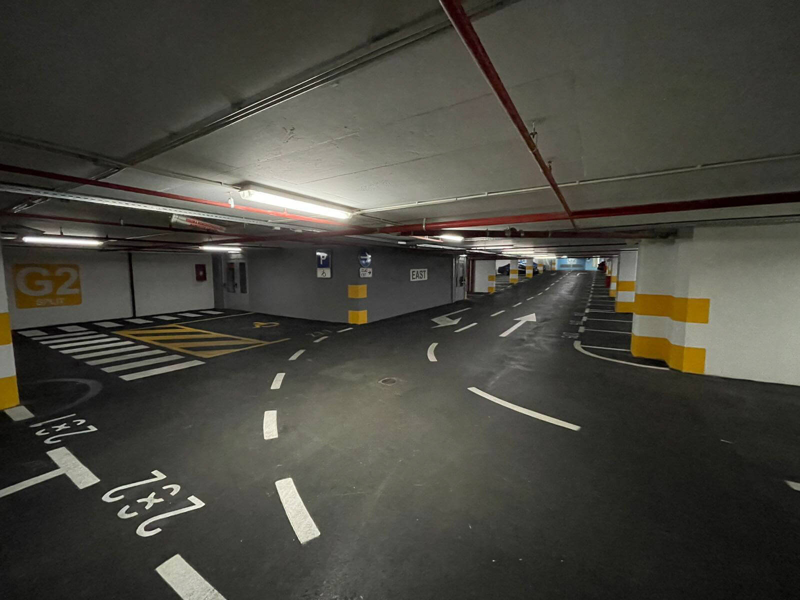 Parking spaces for people with disabilities